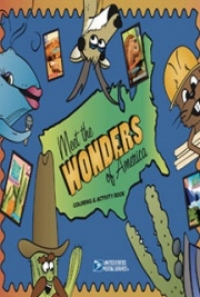 Wonders of America Coloring and Activity Book, by U.S. Postal Service ...