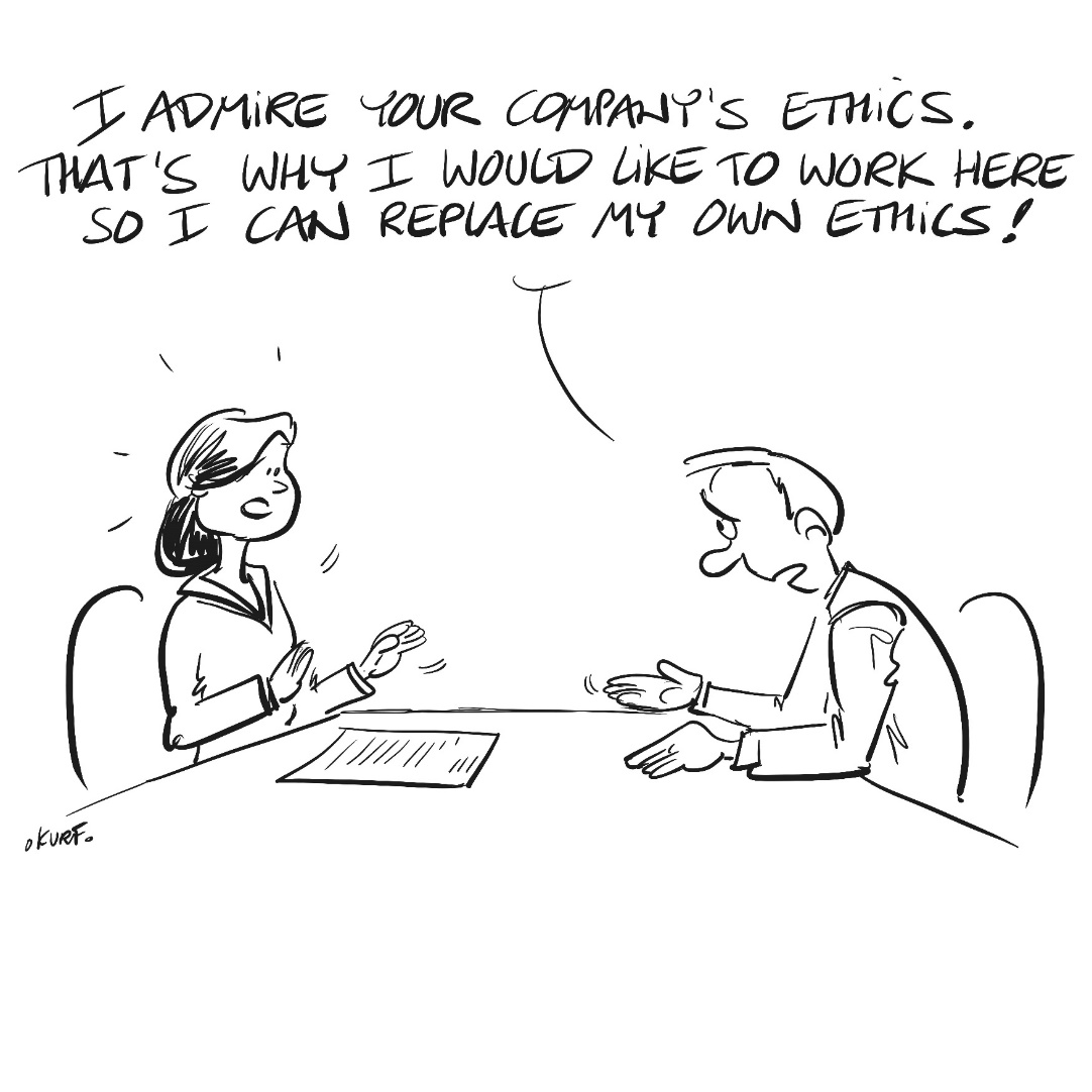 Ethicisms and their risks: 150 new cartoons about ethics at work by ...