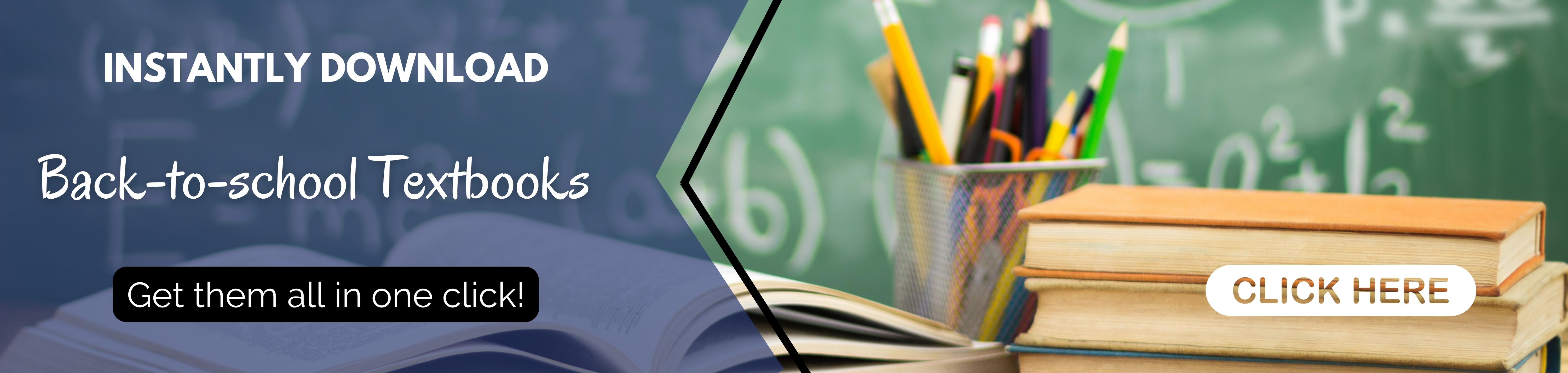Back-to-school Textbooks - FREE!